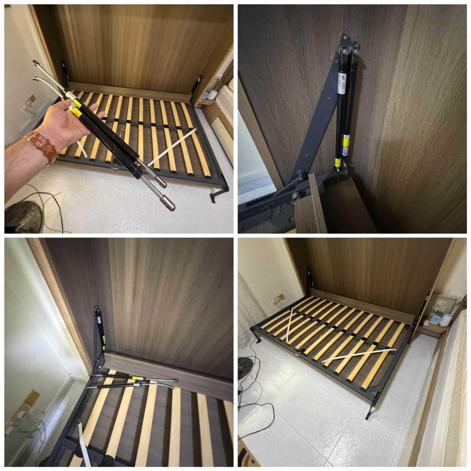 Fold-Down Bed Gas Strut Replacement Service in Singapore | Safe ...
