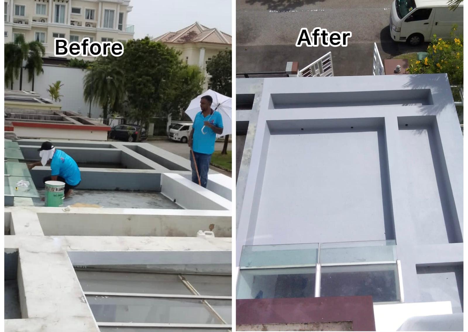 Roof Parapet Waterproofing & External Wall Coating Service in Singapore ...